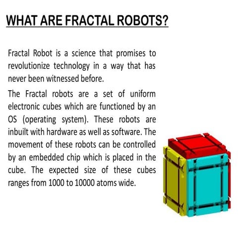 Fractal robot | PPT
