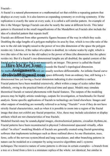 Fractals | PPT