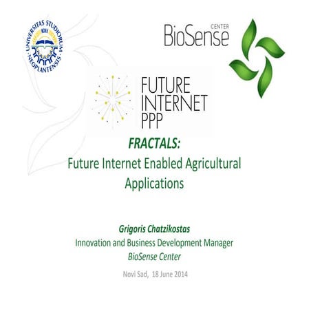 FRACTALS FIWARE Accelerator: Introduction | PPT