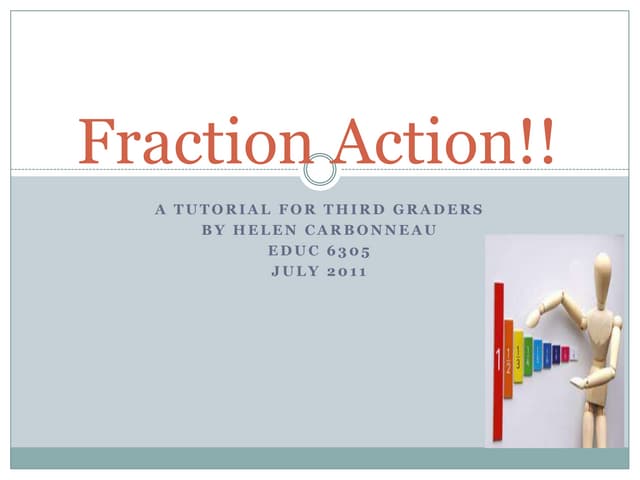 4th grade mathematics: fractions | PPTX