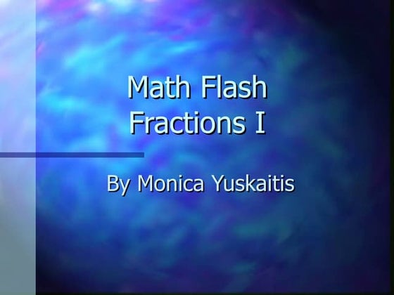 Fractions lesson 1 introduction | PPT