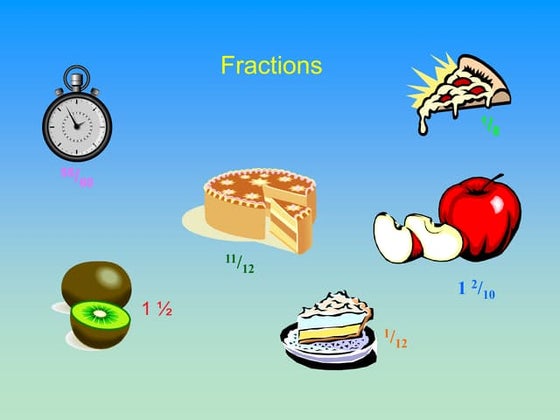 Fractions lesson 1 introduction | PPT