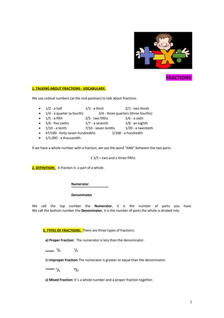 3rd grade fractions | PPT