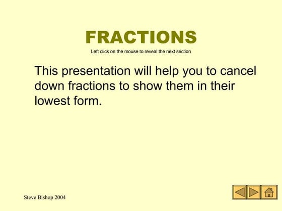 Simplifying Fractions | PPTX