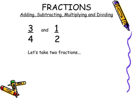 Fractions Ppt