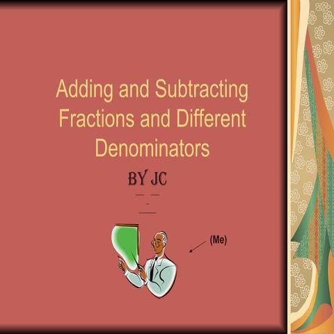 adding and subtracting fractions | PPT