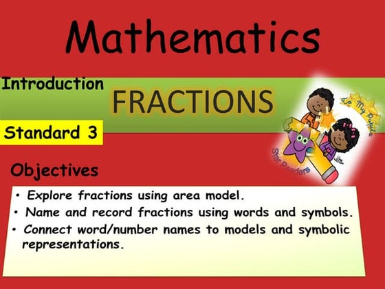 Fractions lesson 1 introduction | PPT