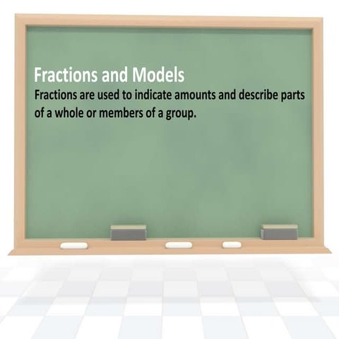 Fractions and modeling | PPTX