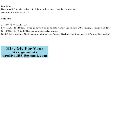 fractionsHow can i find the value of N that makes each number sent.pdf