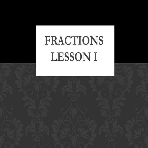 FRACTION POWER POINT | PPT