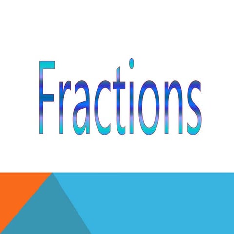 Comparing and ordering_fractions_powerpoint | PPT