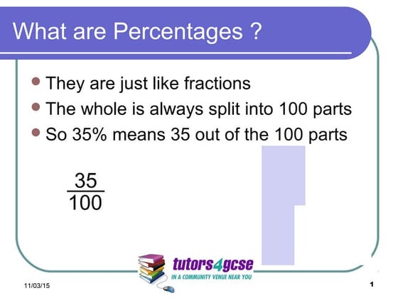 Percentages | PPTX