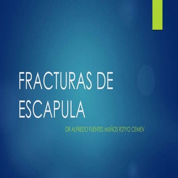 Fracturas Expuestas con Clasificacion de Gustilo y Anderson | PPTX