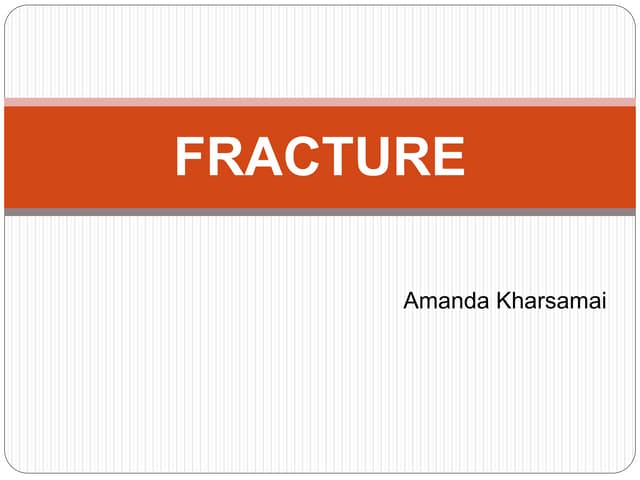 Basic Principles of Fracture Management | PDF