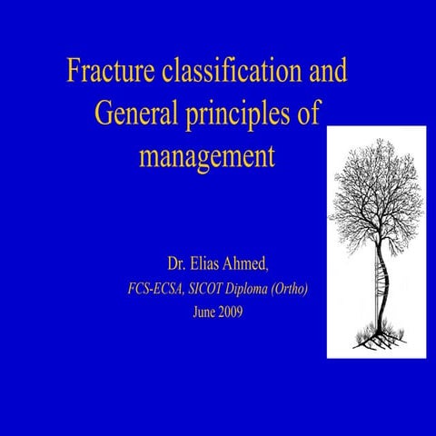 Basic Principles of Fracture Management | PDF