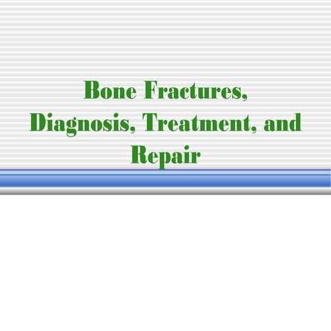 Fractures | PPT