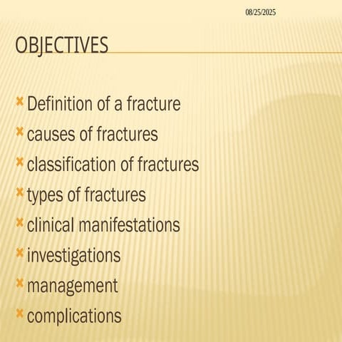 Fractures, fundamental emergency medicine ppt | PPTX