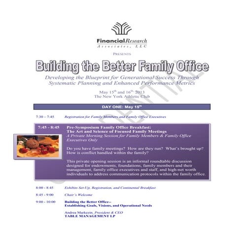 20160618 Family Charter Summary | PDF