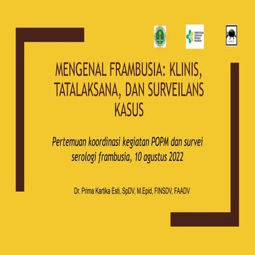 Frambusia diagnosis dan surveilans.pptx