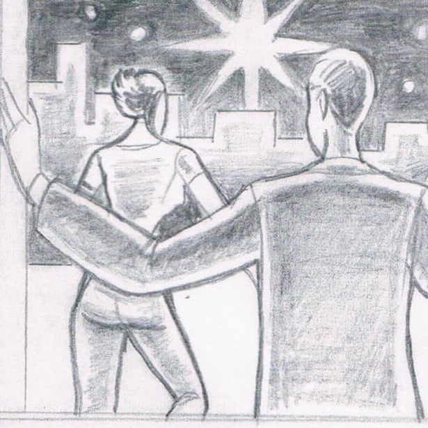 was the witness of the past 20 years of our lives together, and I was ...