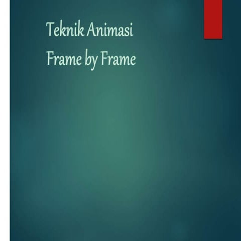 Frame by frame | PPTX