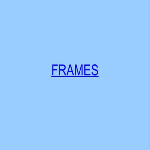 Qué son los frames | PPTX