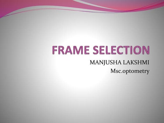 Manjusha Lakshmi presentations