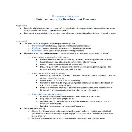 Framework Document For Edp.docx