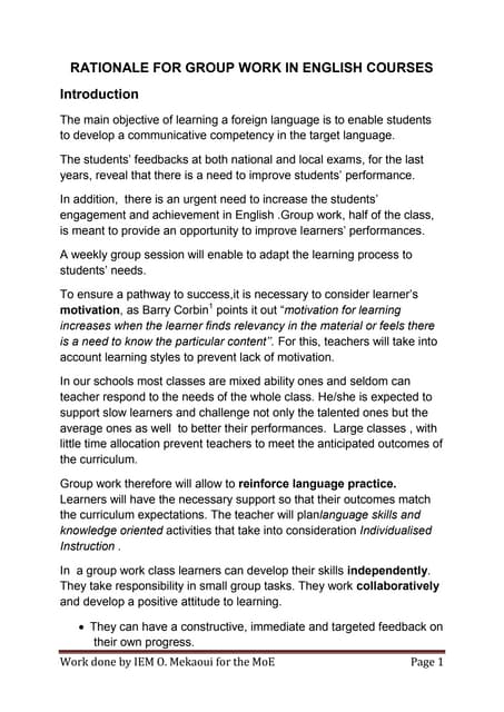 Remedial English Instruction (5 of 16) | PDF