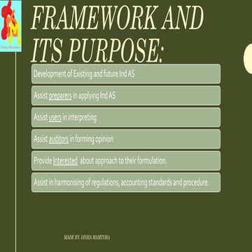 Framework for preparation and presentation financial statement | PDF