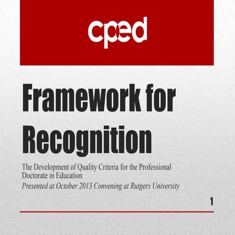 The Rewards & Recognition Framework - Aditya Yadav | PPTX