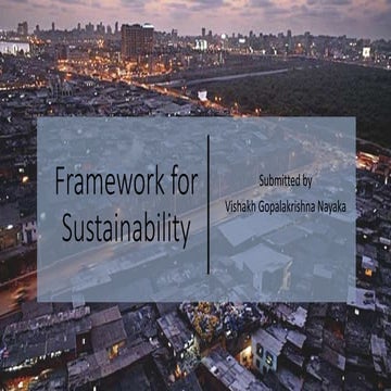 Framework for sustainability | PPTX | Business and Finance