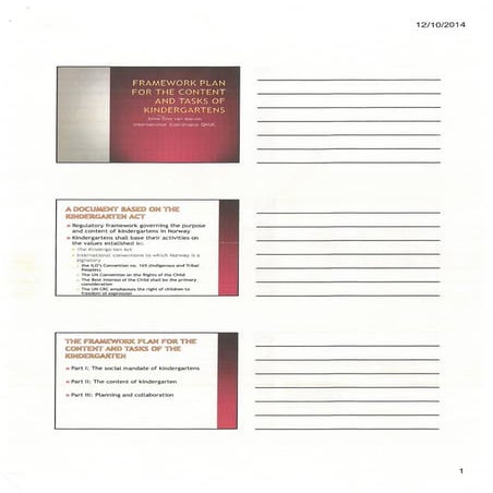 Framework plan | PDF