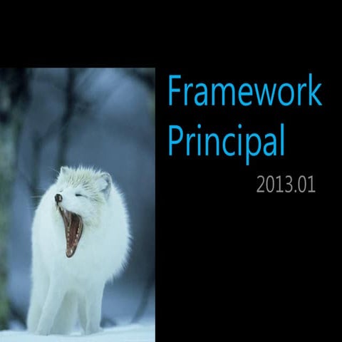Framework principal v1.6 | PPT