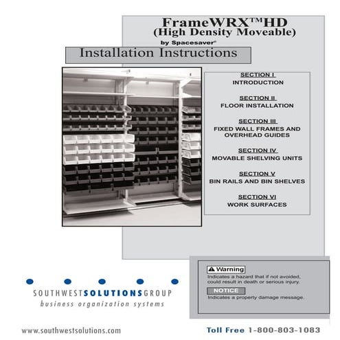 FrameWRX Installation Instructions | PDF