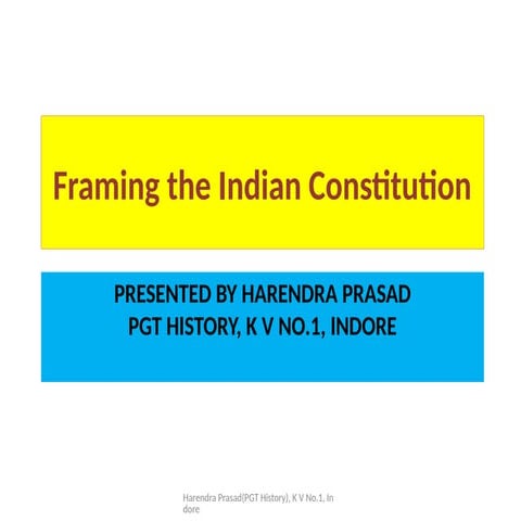 Framing of Constitution of India (For use).pptx