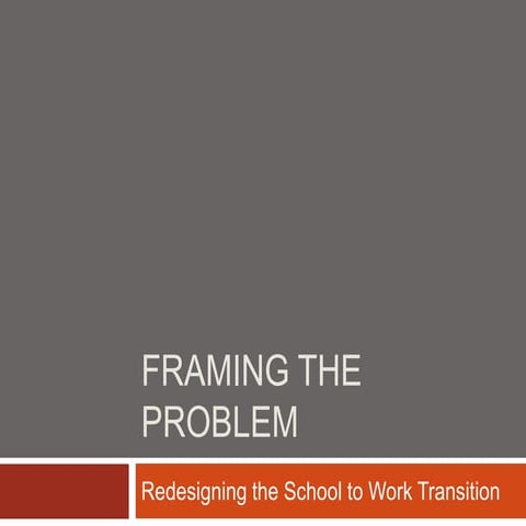 Framing the problem: Design Challenge | PPT