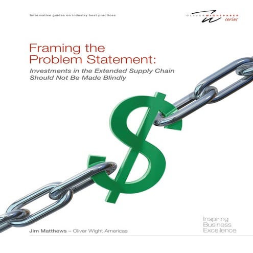 Framing the problem statement | PDF