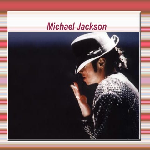 Factfile Michael Jackson | PPTX