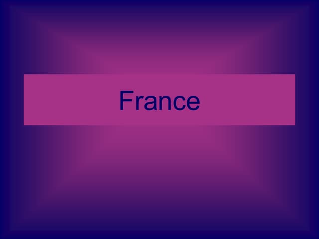 France Power Point | PPT