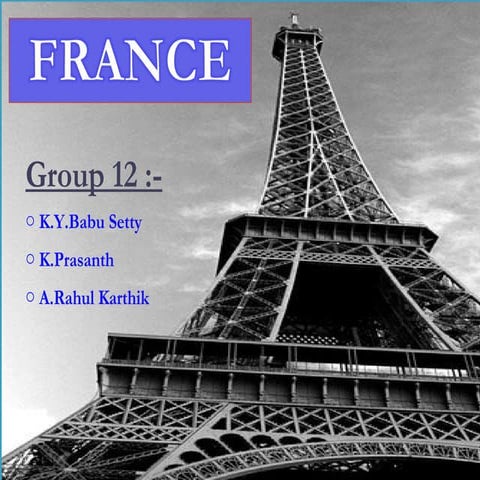 France country Presentation Overview Europe | PPT | Europe Travel ...