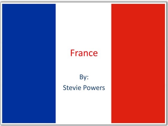 Physical and Human Characteristics of France | PPTX