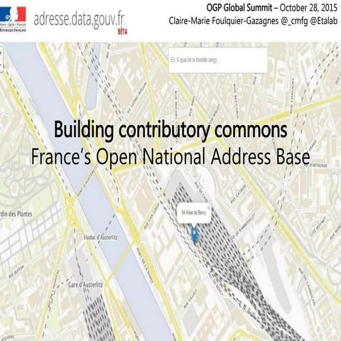 France's Open National Adress Base | PPTX