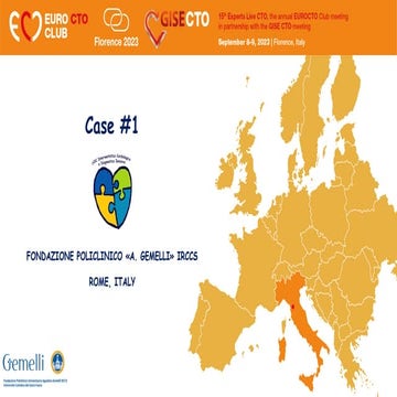 Francesco Burzotta: Wrap up Gemelli Cases | PDF