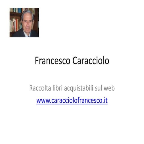 Francesco caracciolo collana libri | PPT