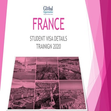France Student Visa - Requirements, Fees, Application Process | PPTX