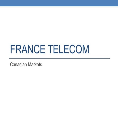 France telecom | PPT