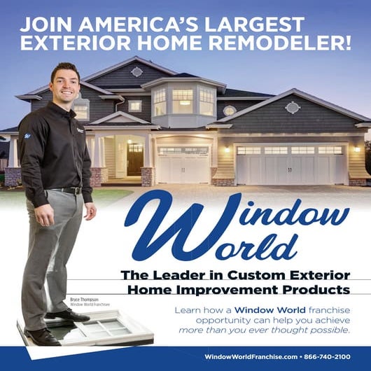 Window World Franchising Insert | PDF