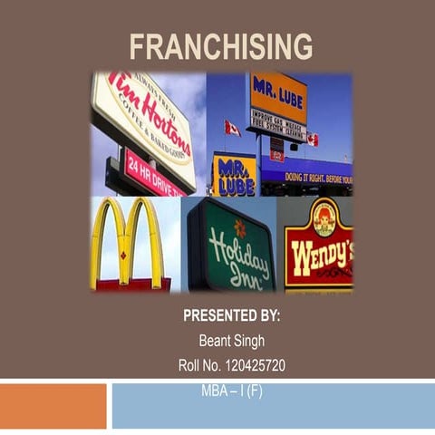 Franchising | PPTX