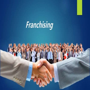 Franchising | PPTX